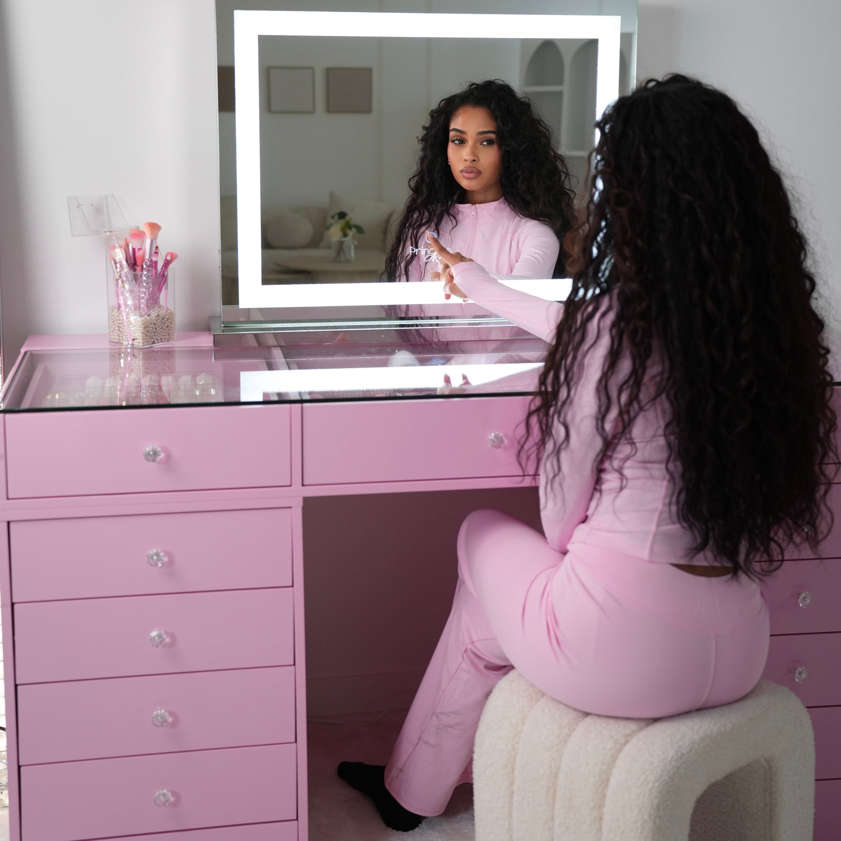PINK VANITY – Princess Room
